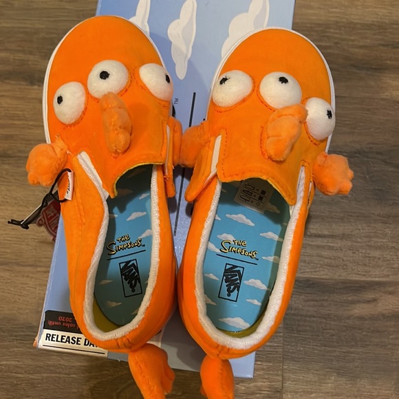 Vans | Shoes | The Simpsons Vans Blinky Fish Slip On Sz T Limited ...